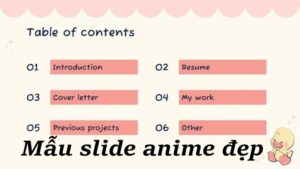 10+ mẫu Powerpoint anime đẹp, file PPT hoạt hình cute