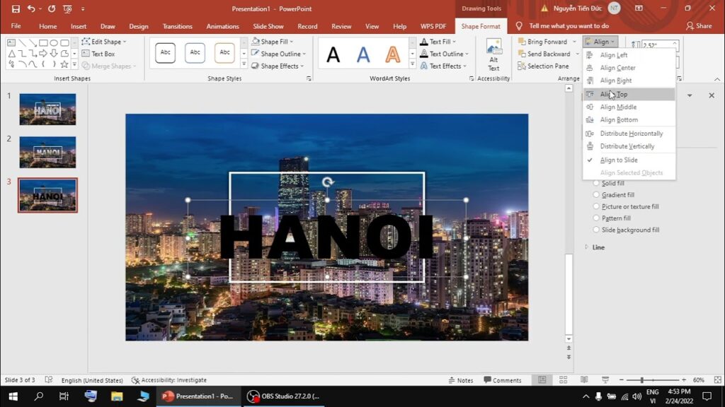 Cách làm tiêu đề trong Powerpoint đẹp & chuyên nghiệp
